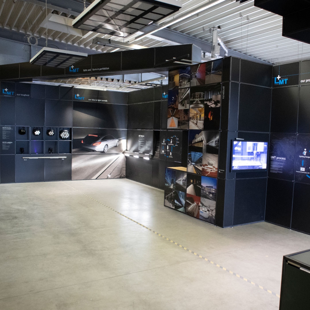 Digital exhibition booth // Leuchten + Metall Technik GmbH